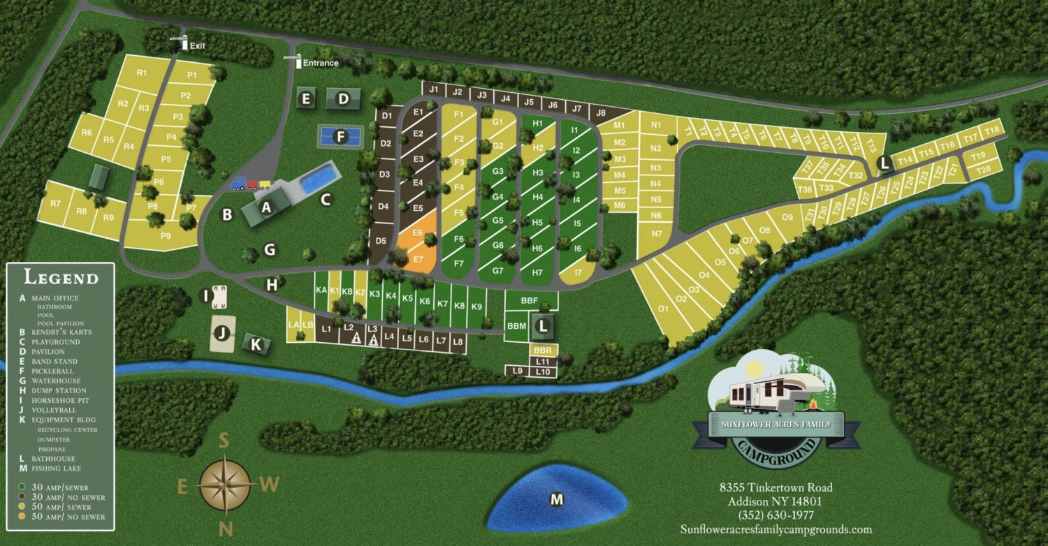 Sunflower Acres Family Campground – Experience the great outdoors with ...